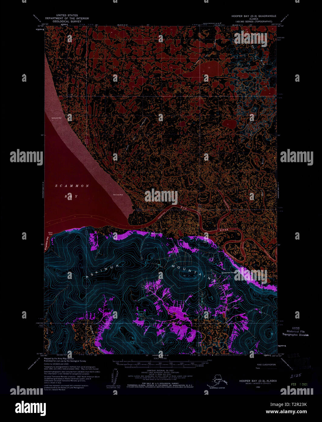 Hooper bay map hi-res stock photography and images - Alamy