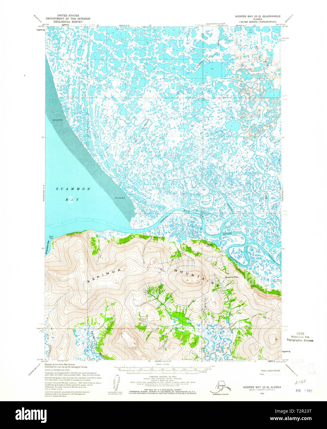 Hooper bay map hi-res stock photography and images - Alamy