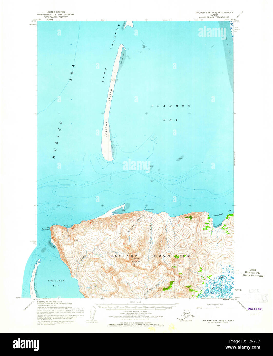 Hooper bay map hi-res stock photography and images - Alamy