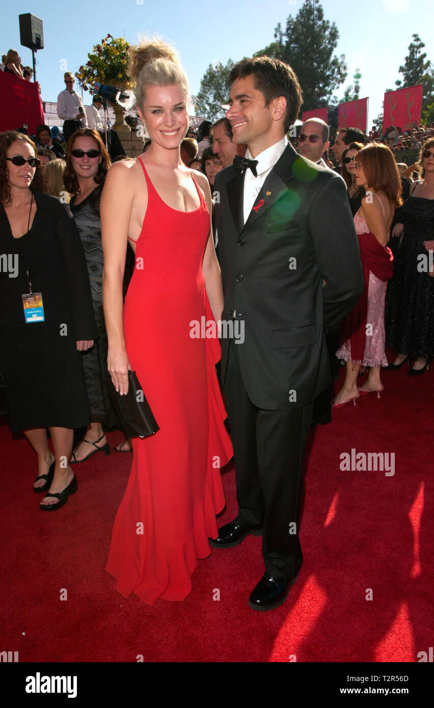 LOS ANGELES, CA. September 10, 2000: Actor John Stamos & Model Wife ...