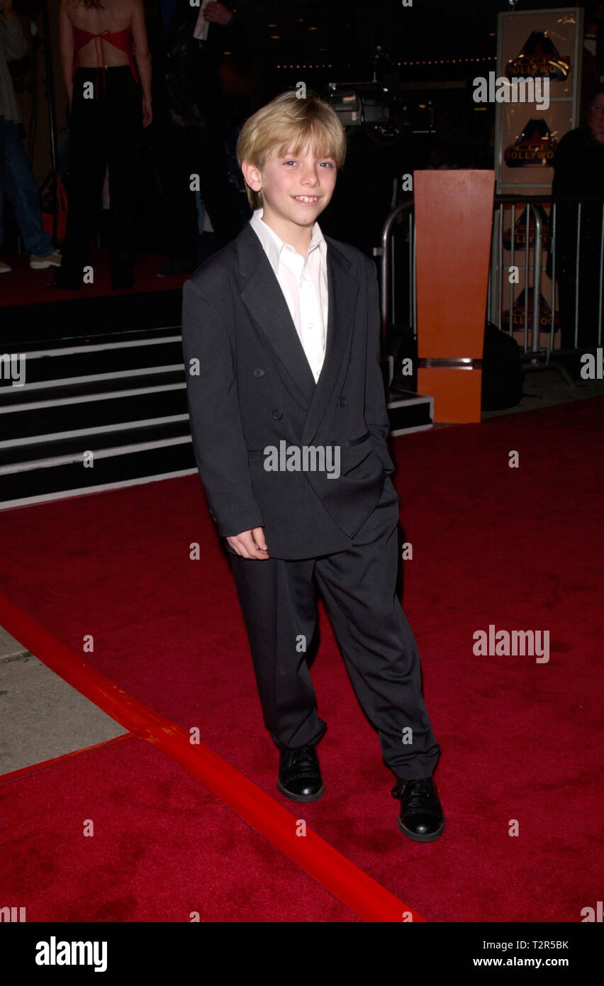 LOS ANGELES, CA. March 14, 2000: Actor Scotty Leavenworth at the world ...