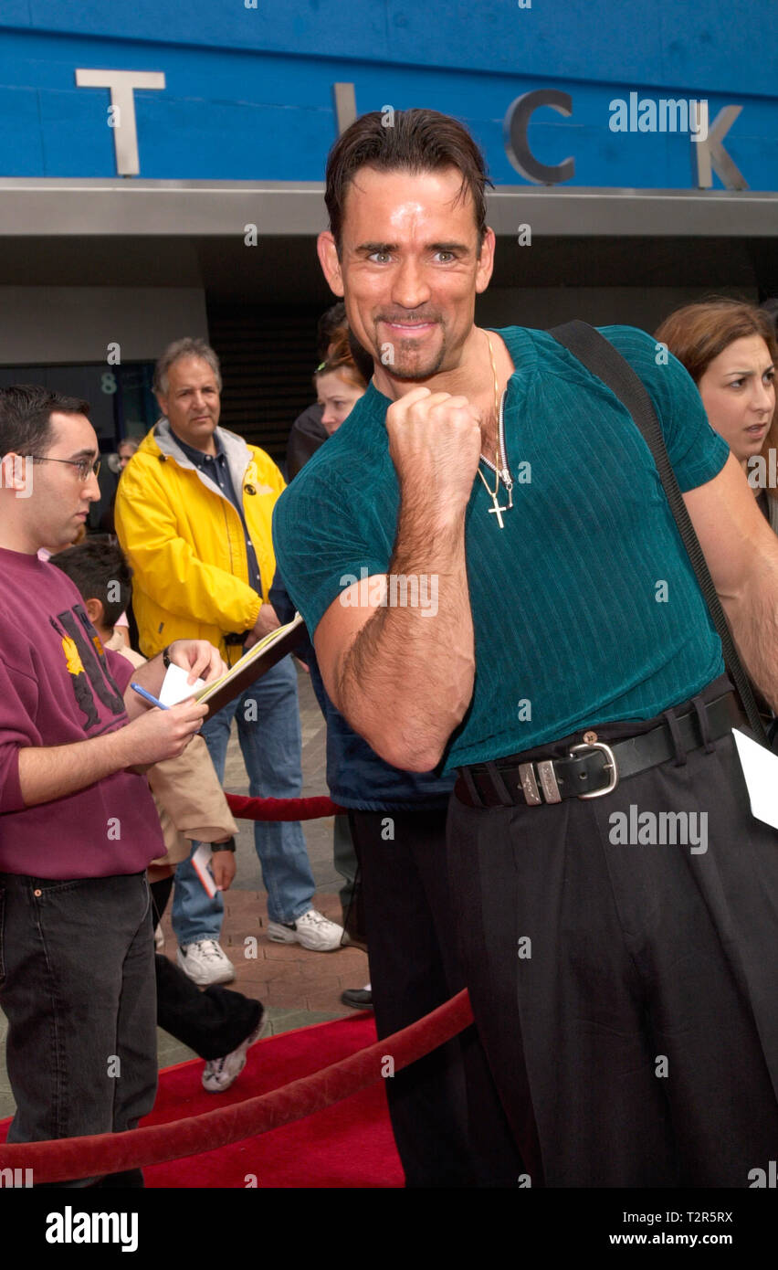LOS ANGELES, CA. April 15, 2000: : Australian actor Trevor Goddard at ...