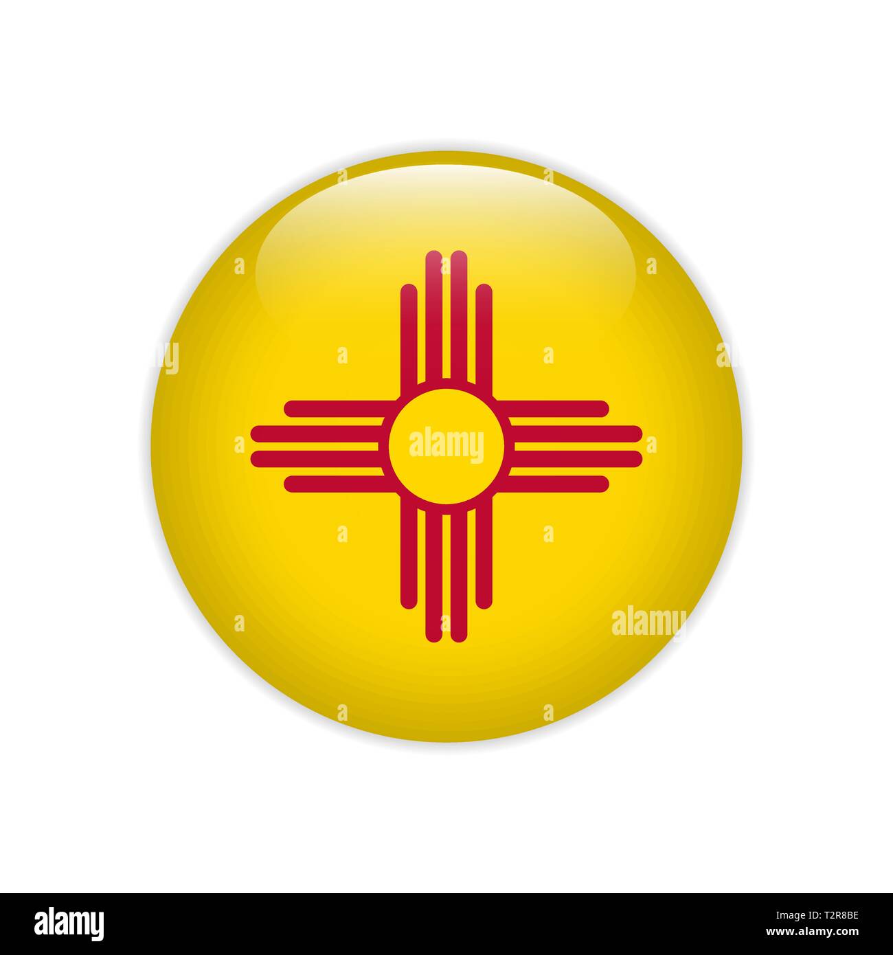 Country flag button Stock Vector Image & Art - Alamy