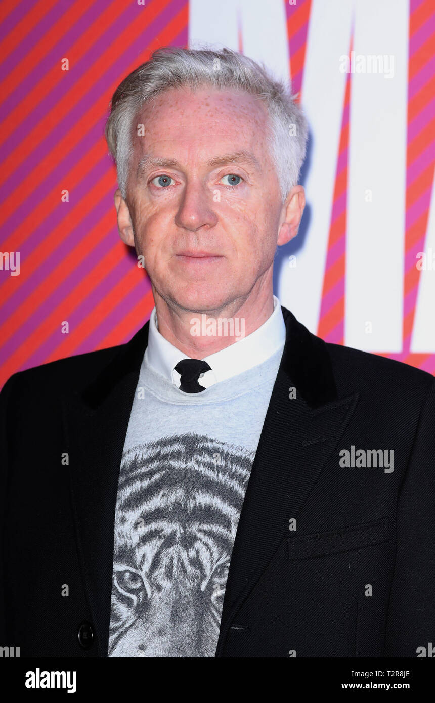 Philip Treacy arrives to attend the Mary Quant VIP Preview at the V&A ...