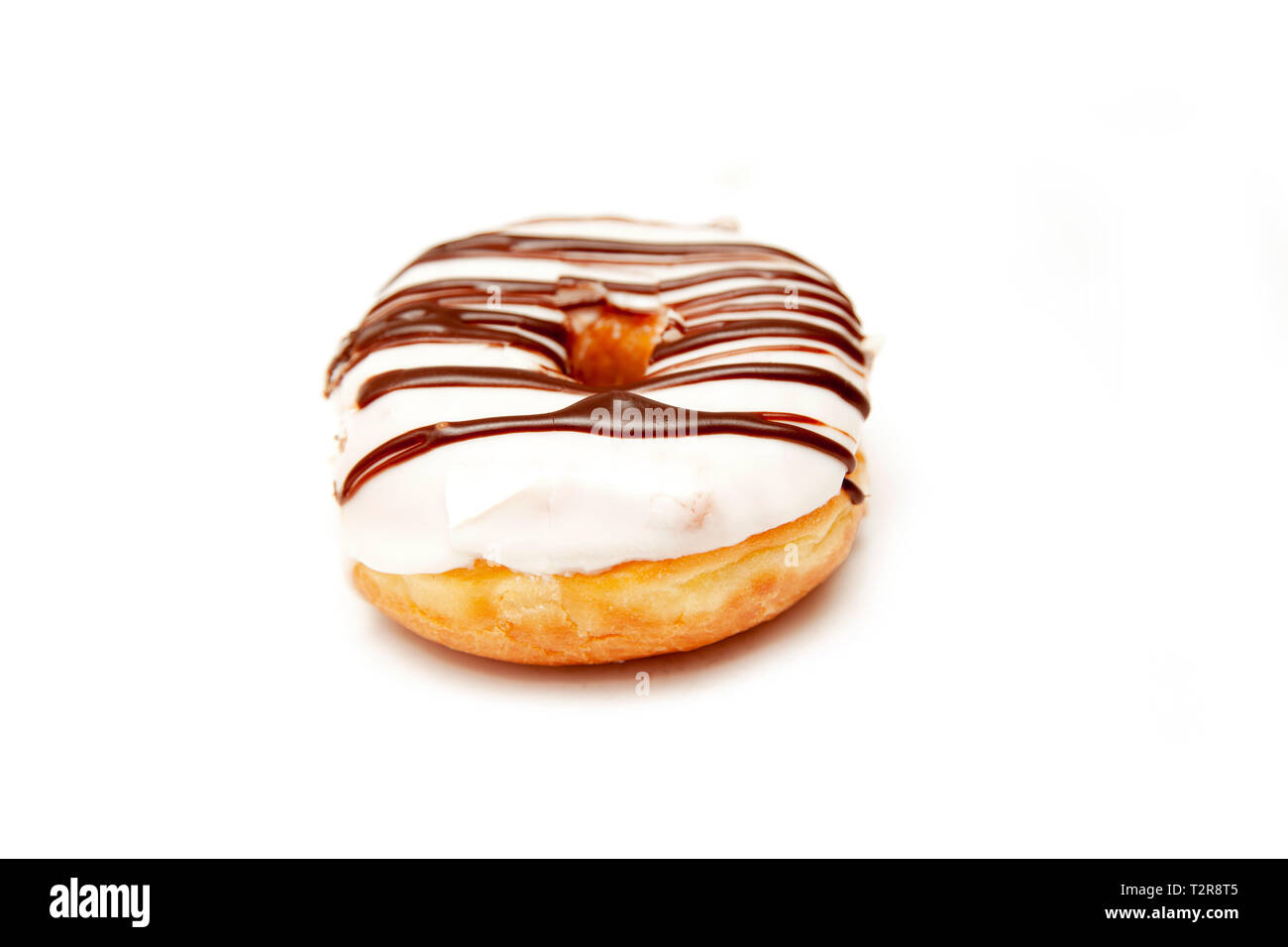 chocolate, caramel and mixed donuts with colorful sparkle Stock Photo ...
