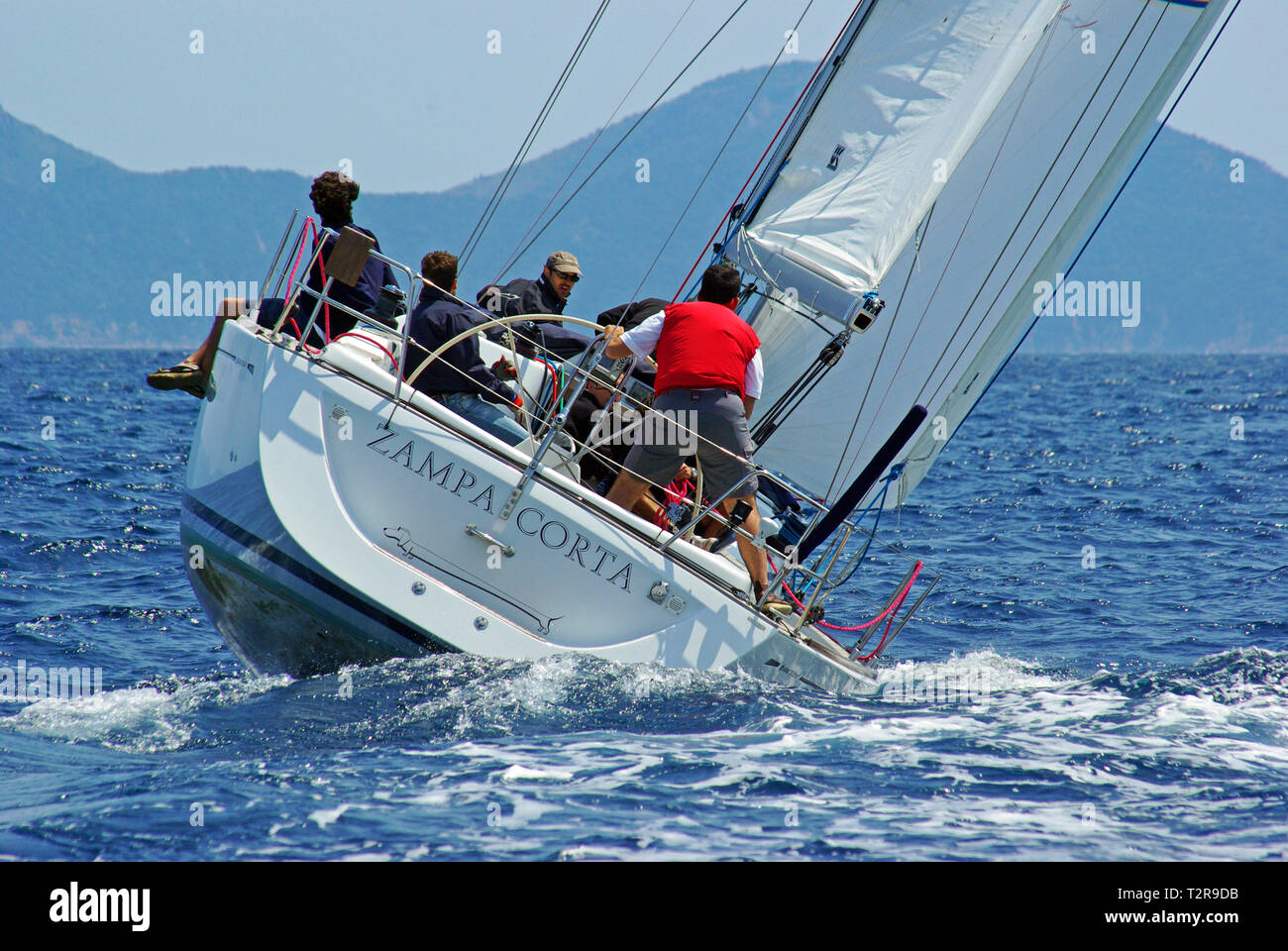 Zampa corta yacht hi-res stock photography and images - Alamy