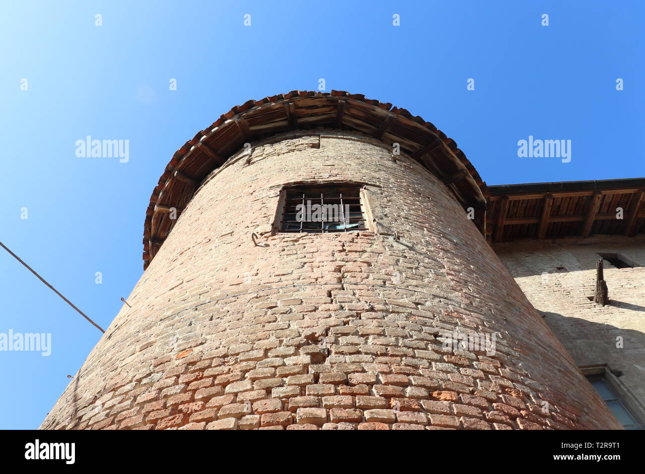 Medieval castle of Rocchetta Tanaro Stock Photo - Alamy