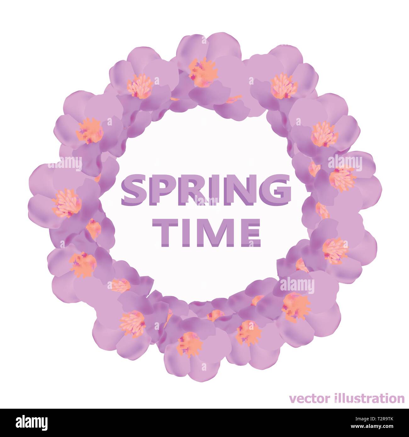 Bright spring flowers. Spring time background with beautiful colorful ...