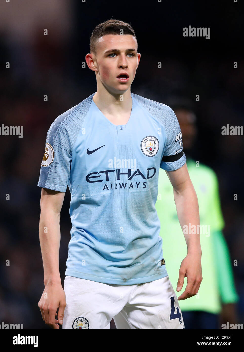 Manchester City's Phil Foden during the Premier League match at The ...