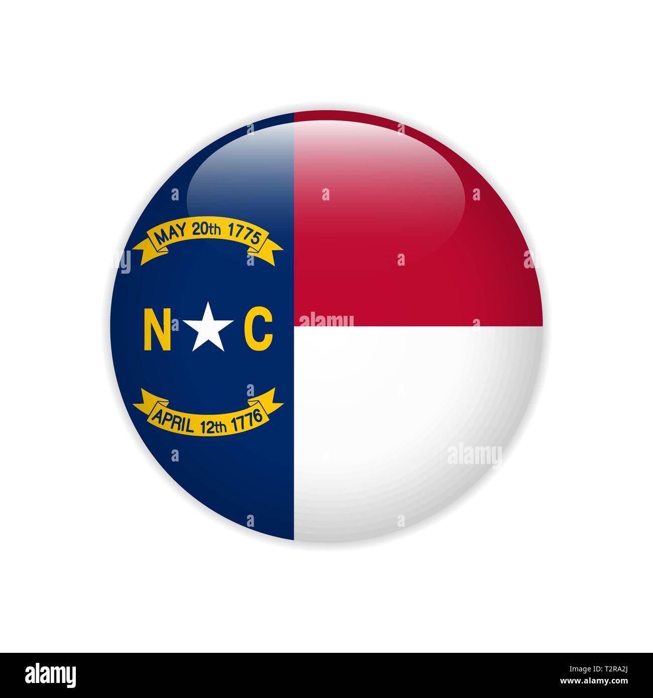 Country flag button Stock Vector Image & Art - Alamy