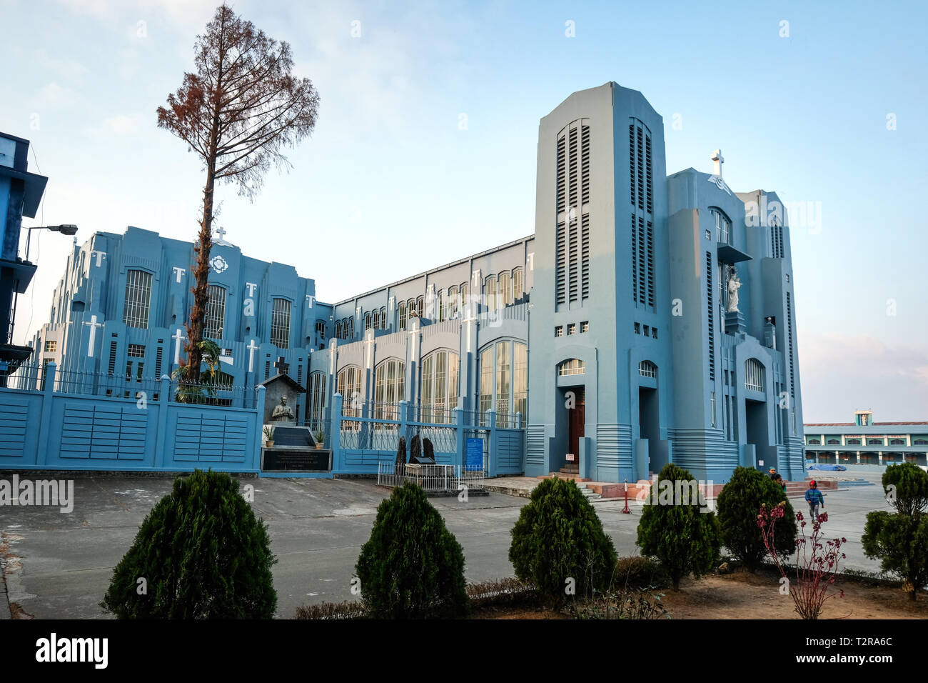Mary Help of Christians Cathedral in Shillong, Meghalaya state ...