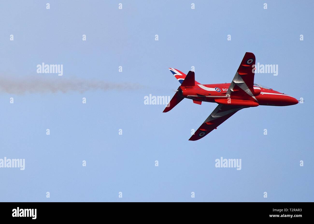 Red arrows fowey hi-res stock photography and images - Alamy