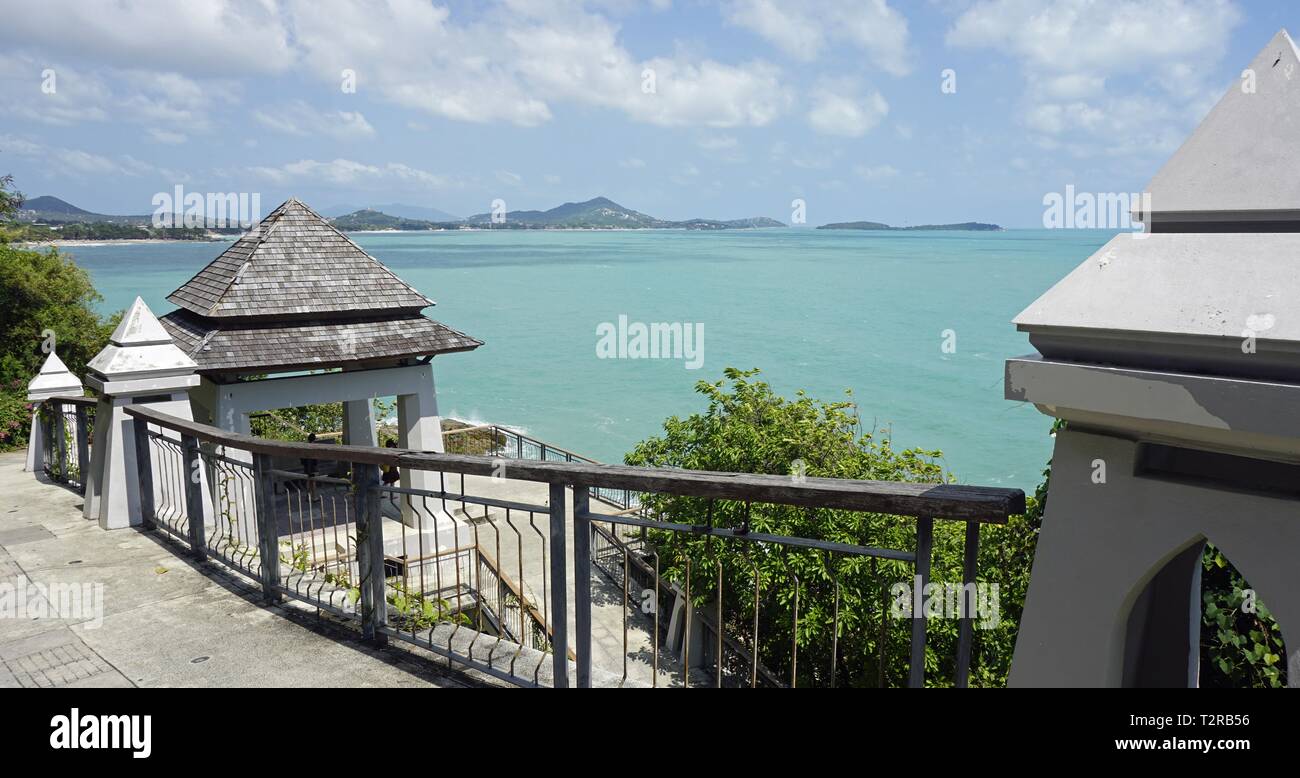lad koh viewpoint on koh samui in thailand Stock Photo - Alamy