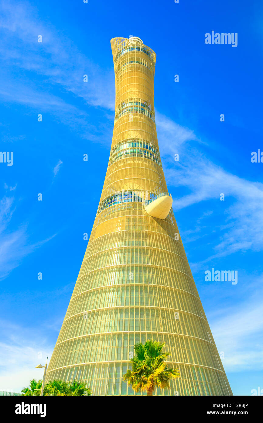 Doha olympic tower hi-res stock photography and images - Alamy