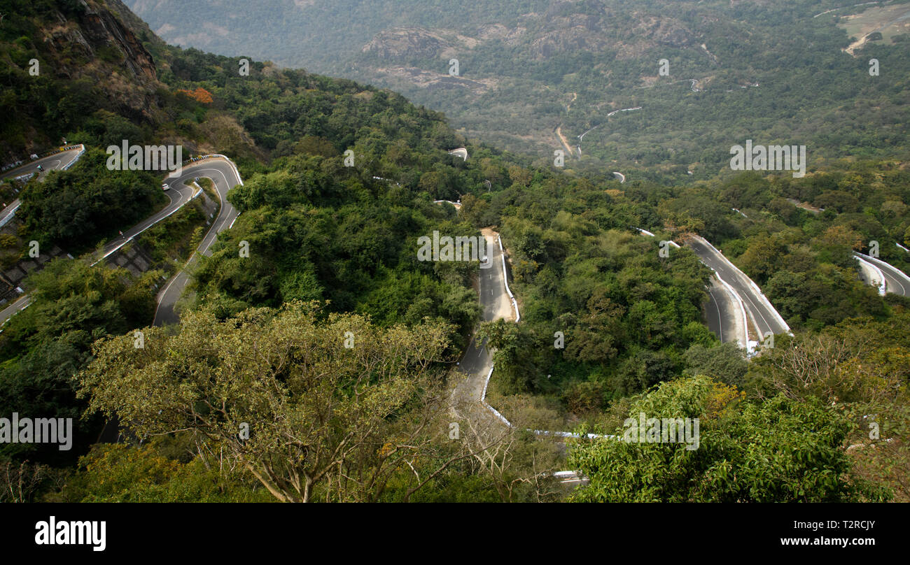 Valparai Hairpin Bends