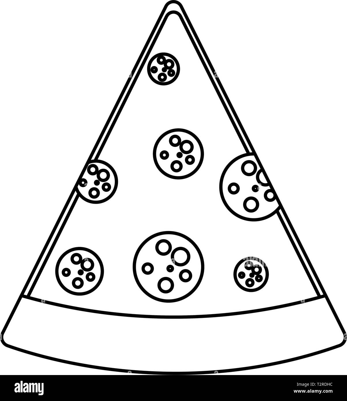 top view of delicious fast food, vector illustration design Stock ...