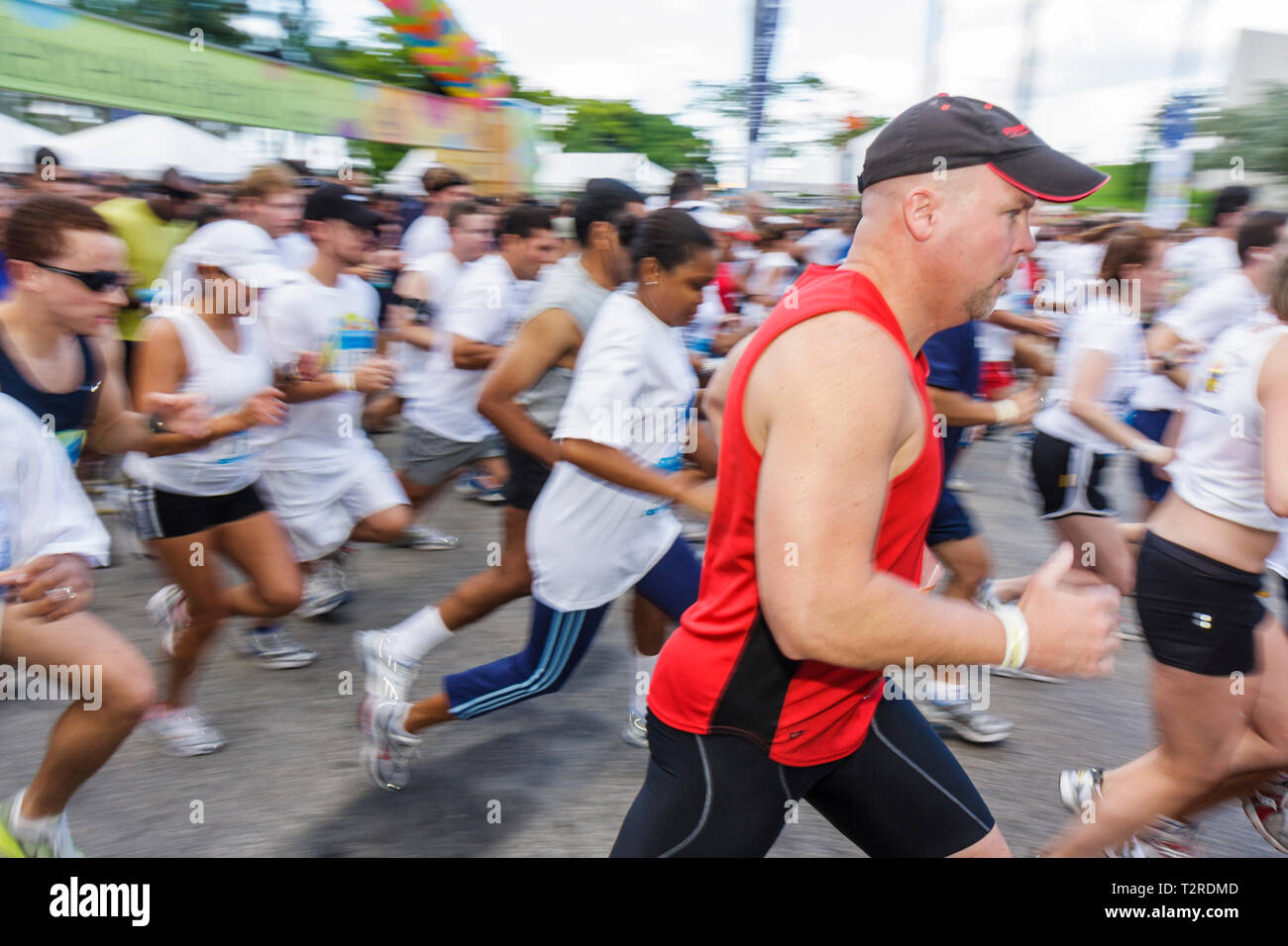 Miami Florida,Bayfront Park,Mercedes Benz Miami Corporate Run,community ...