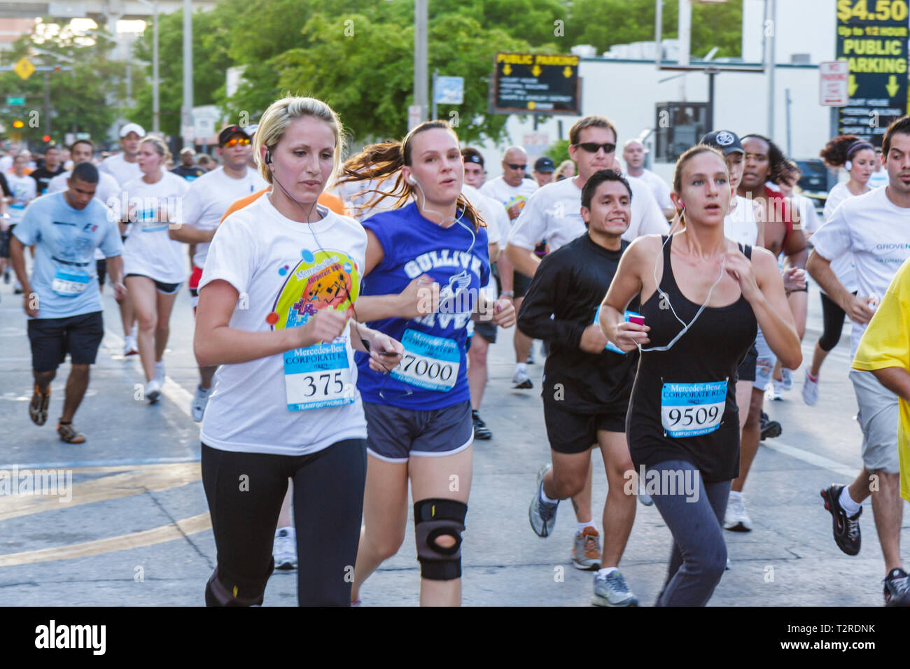 Miami Florida,Bayfront Park,Mercedes Benz Miami Corporate Run,community ...
