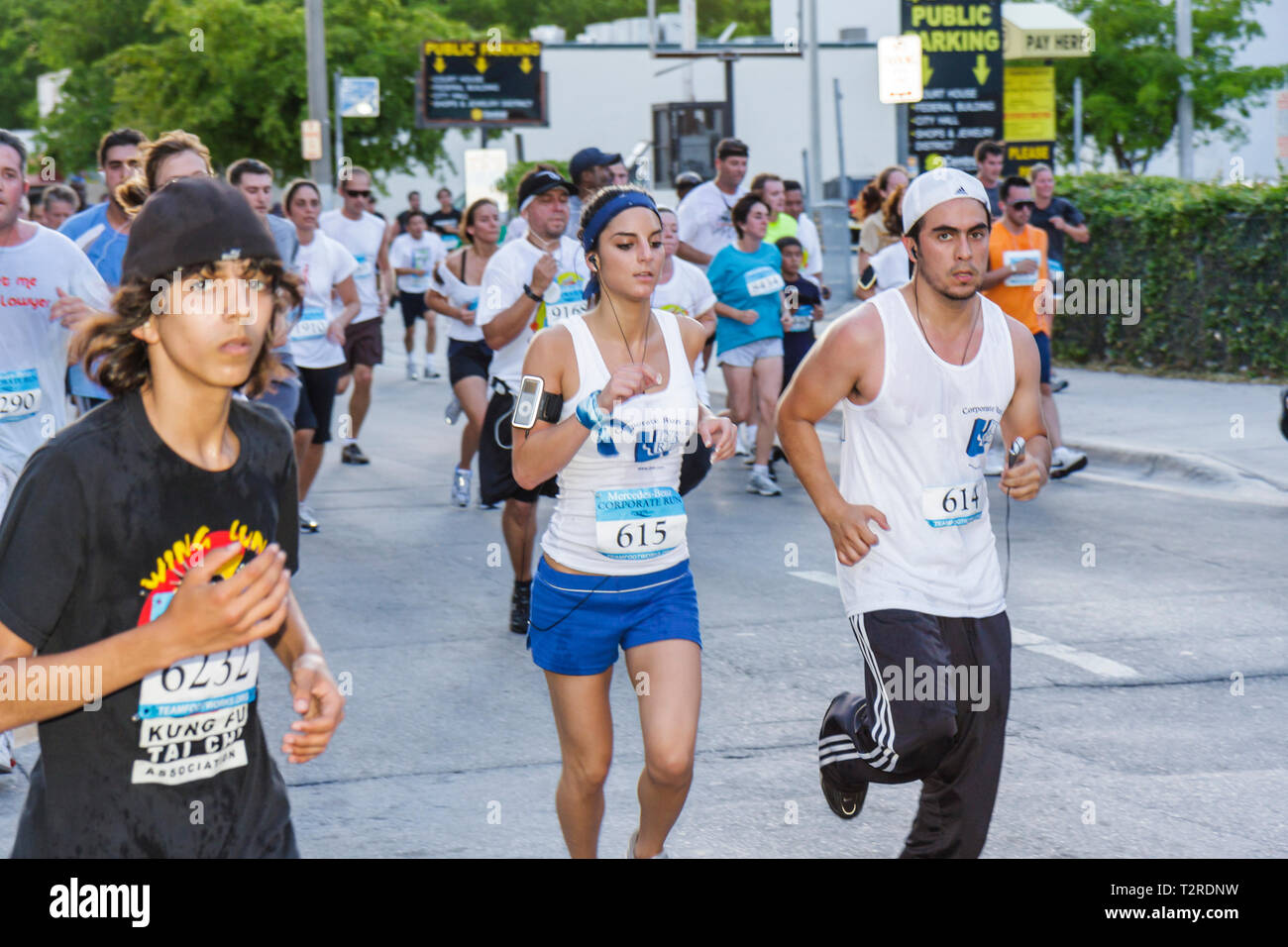 Miami Florida,Bayfront Park,Mercedes Benz Miami Corporate Run,community ...