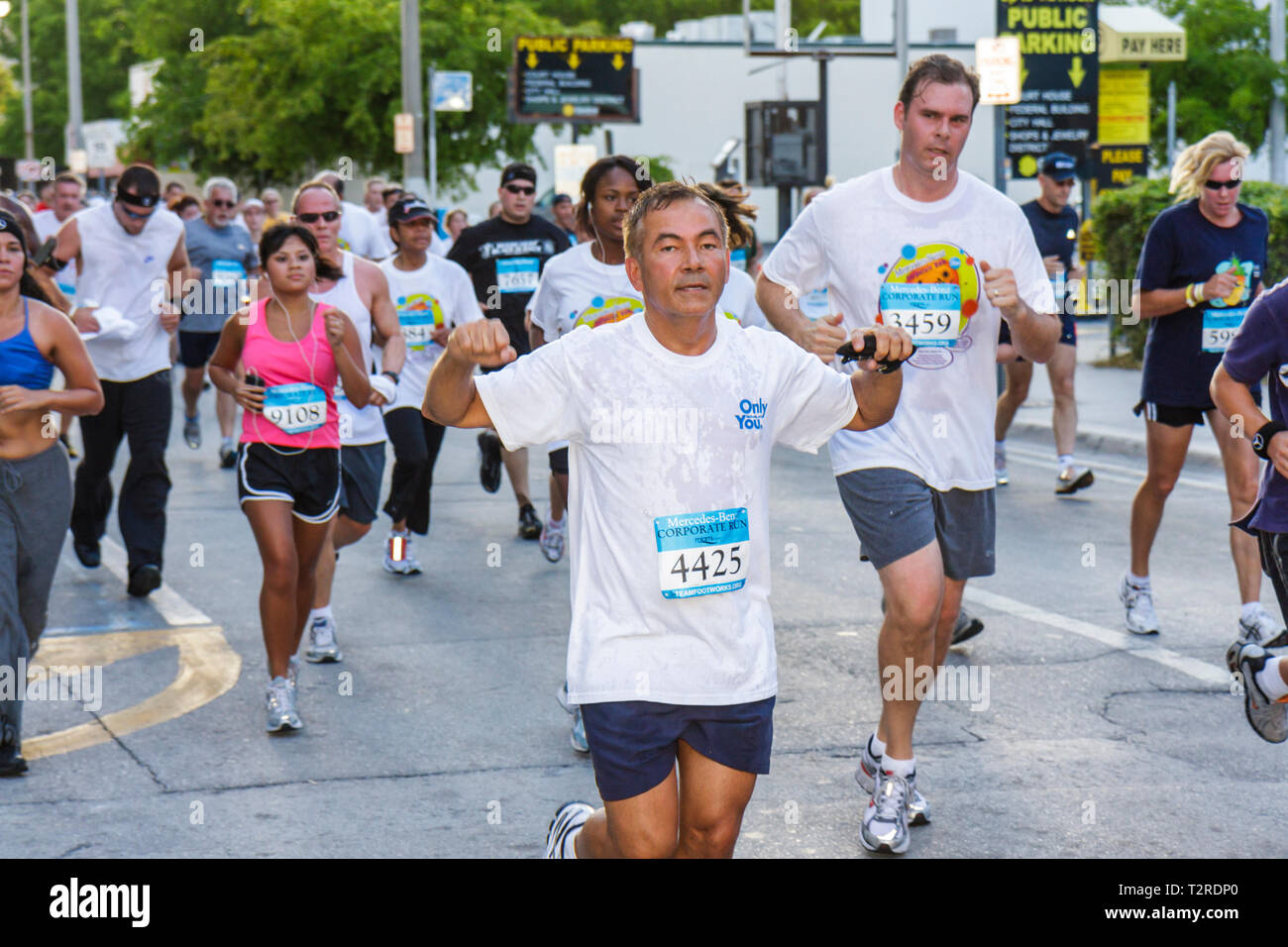 Miami Florida,Bayfront Park,Mercedes Benz Miami Corporate Run,community ...