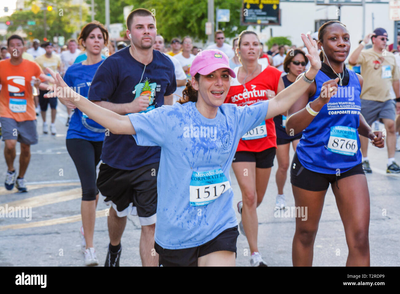 Miami Florida,Bayfront Park,Mercedes Benz Miami Corporate Run,community ...