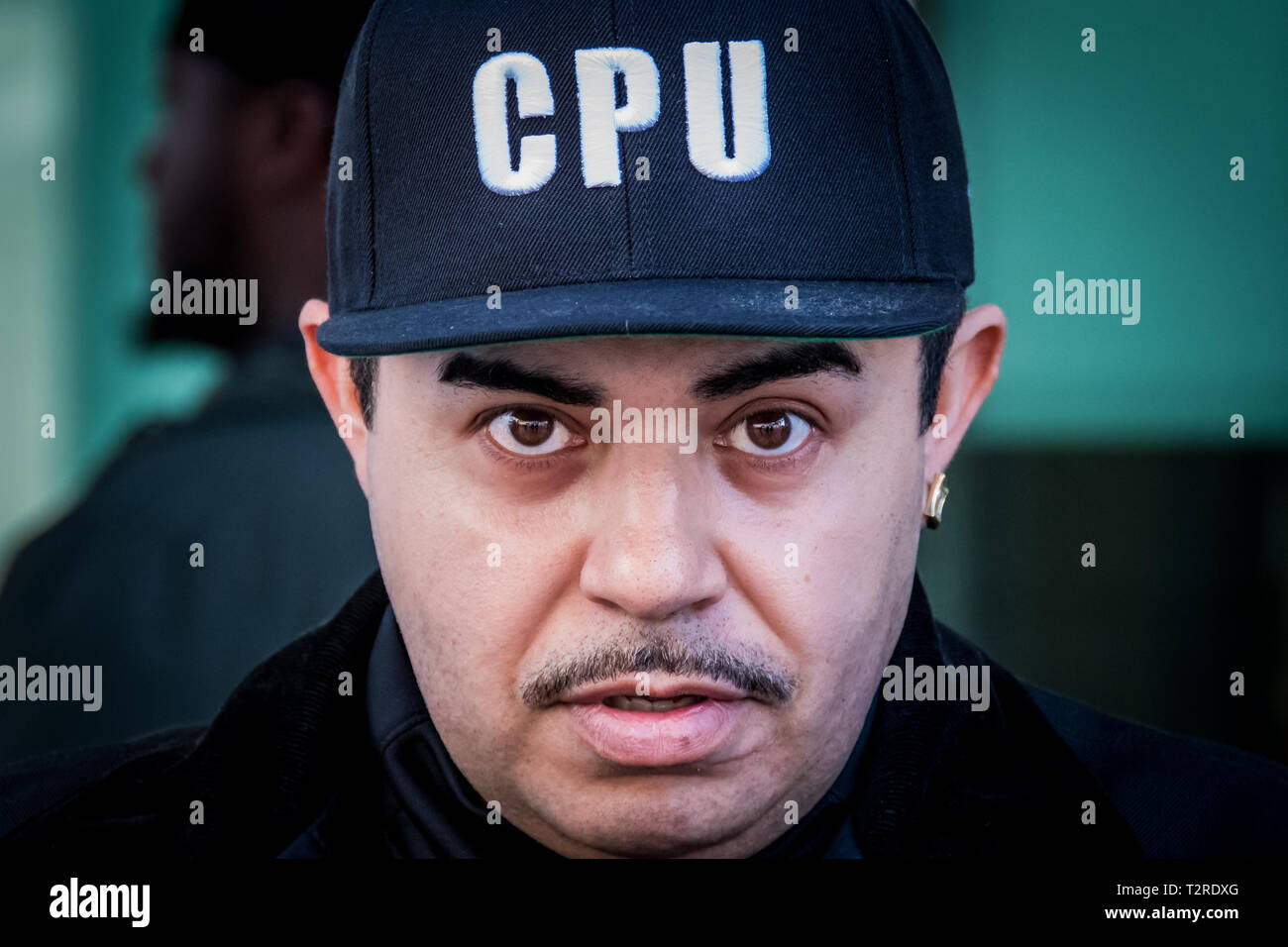 Bronx, United States. 03rd Apr, 2019. Police accountability advocates ...