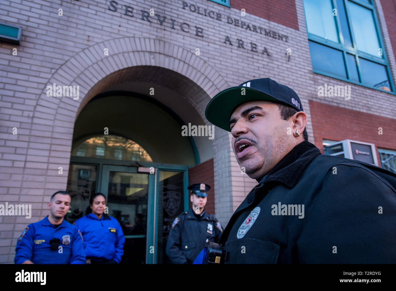 Bronx, United States. 03rd Apr, 2019. Police accountability advocates ...