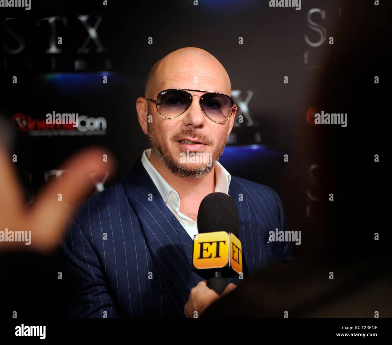 Rapper/Actor Armando Christian Pérez aka Pitbull arrives at the ...