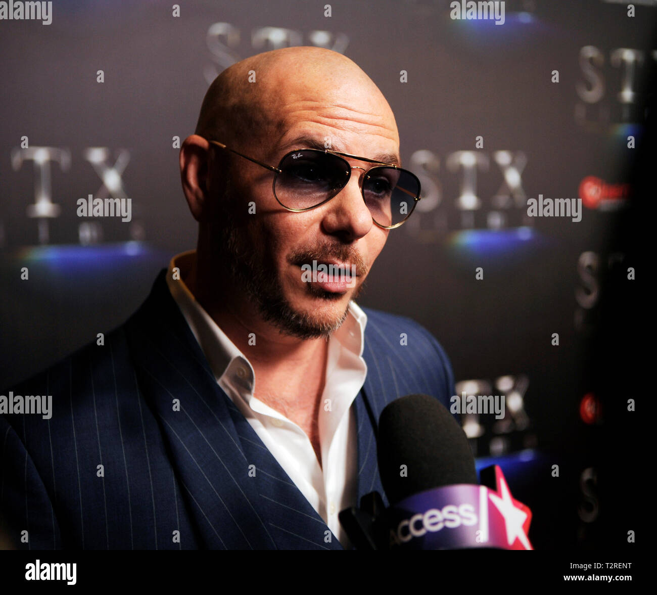 Rapper/Actor Armando Christian Pérez aka Pitbull arrives at the ...