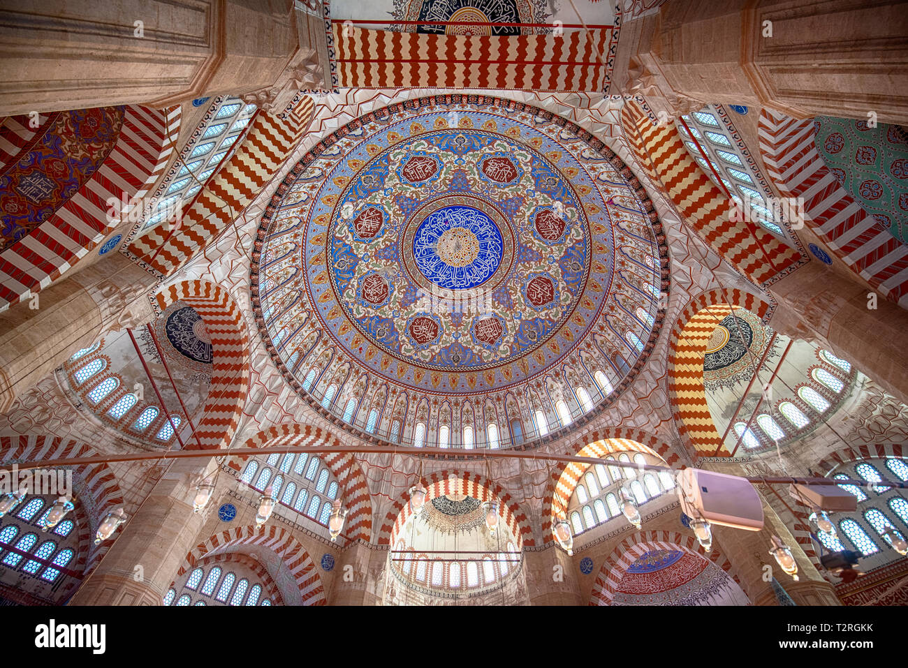 Selimiye mosque interior edirne turkey hi-res stock photography and ...