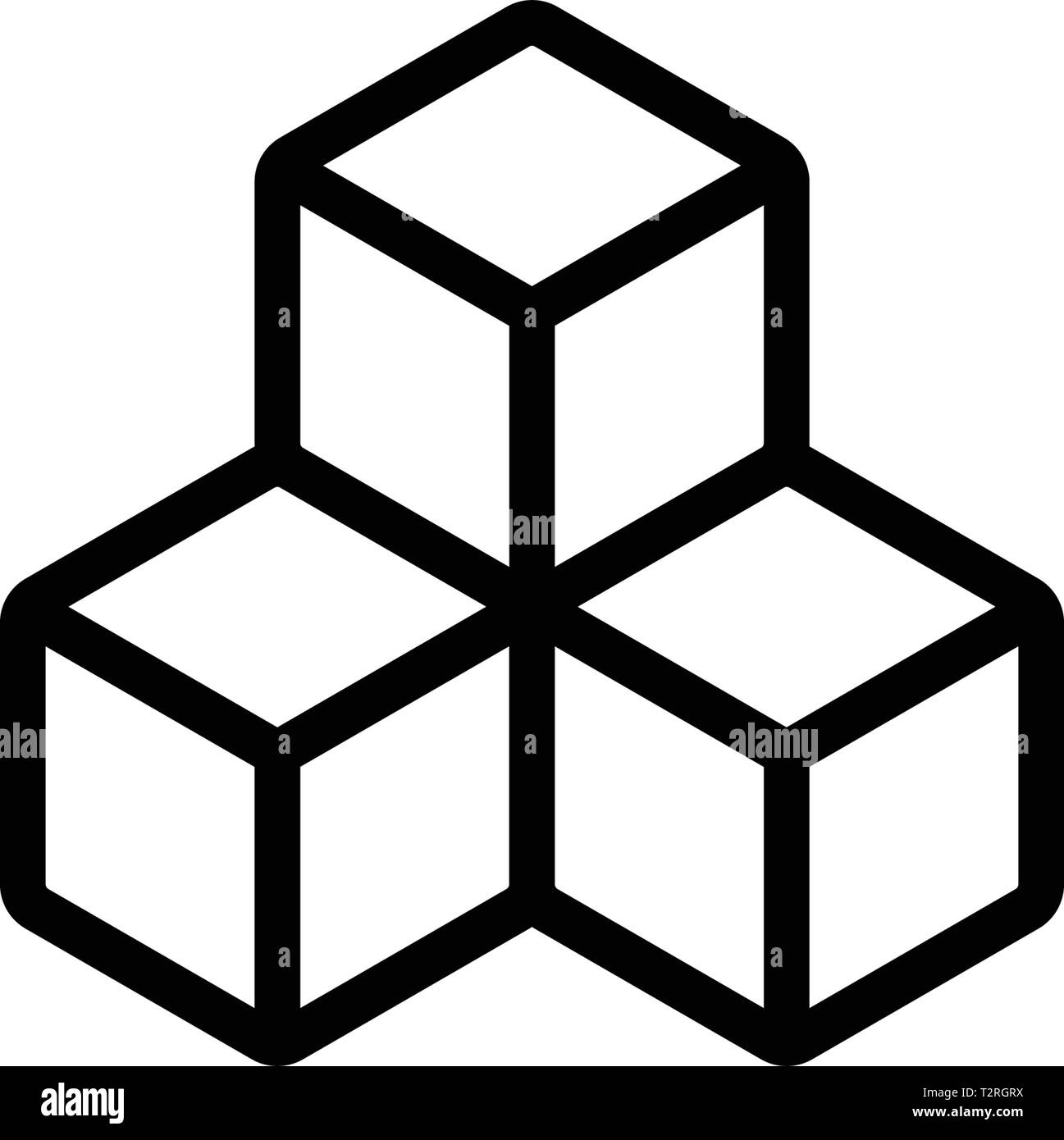 Cubes graphic design template vector isolated illustration Stock Vector ... Cubes graphic design template vector isolated illustration Stock Vector ...