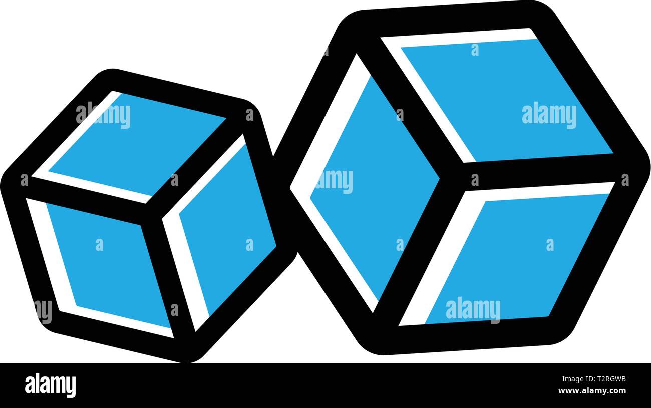 Cubes graphic design template vector isolated illustration Stock Vector ... Cubes graphic design template vector isolated illustration Stock Vector ...