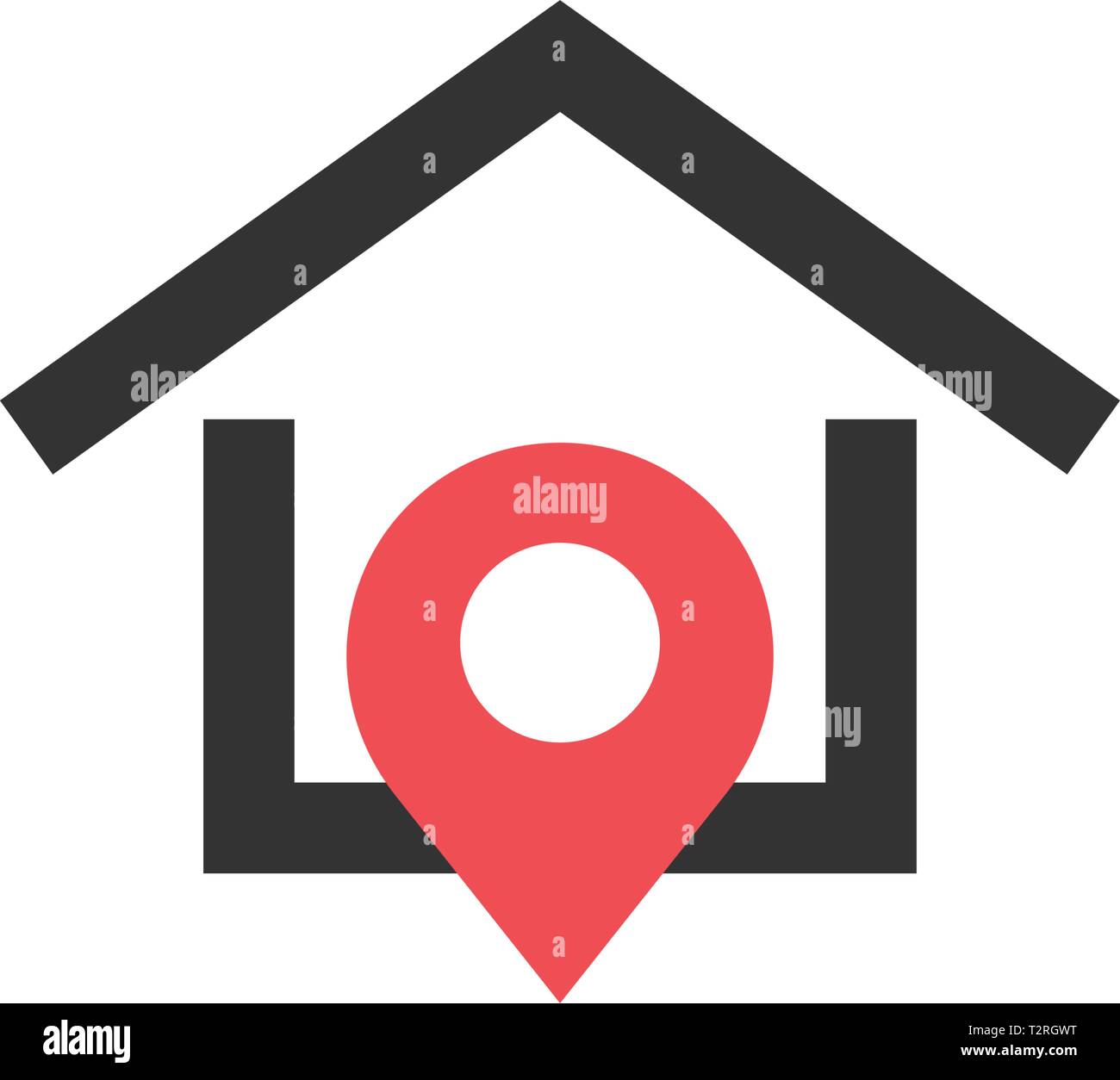 Cafe map pin Stock Vector Images - Alamy