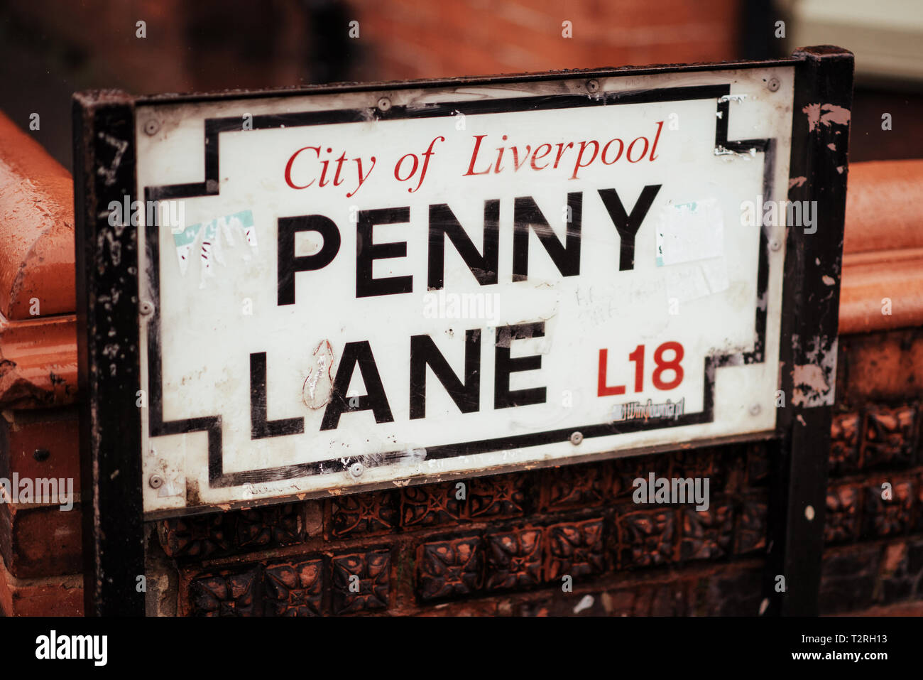 Penny lane liverpool hi-res stock photography and images - Alamy