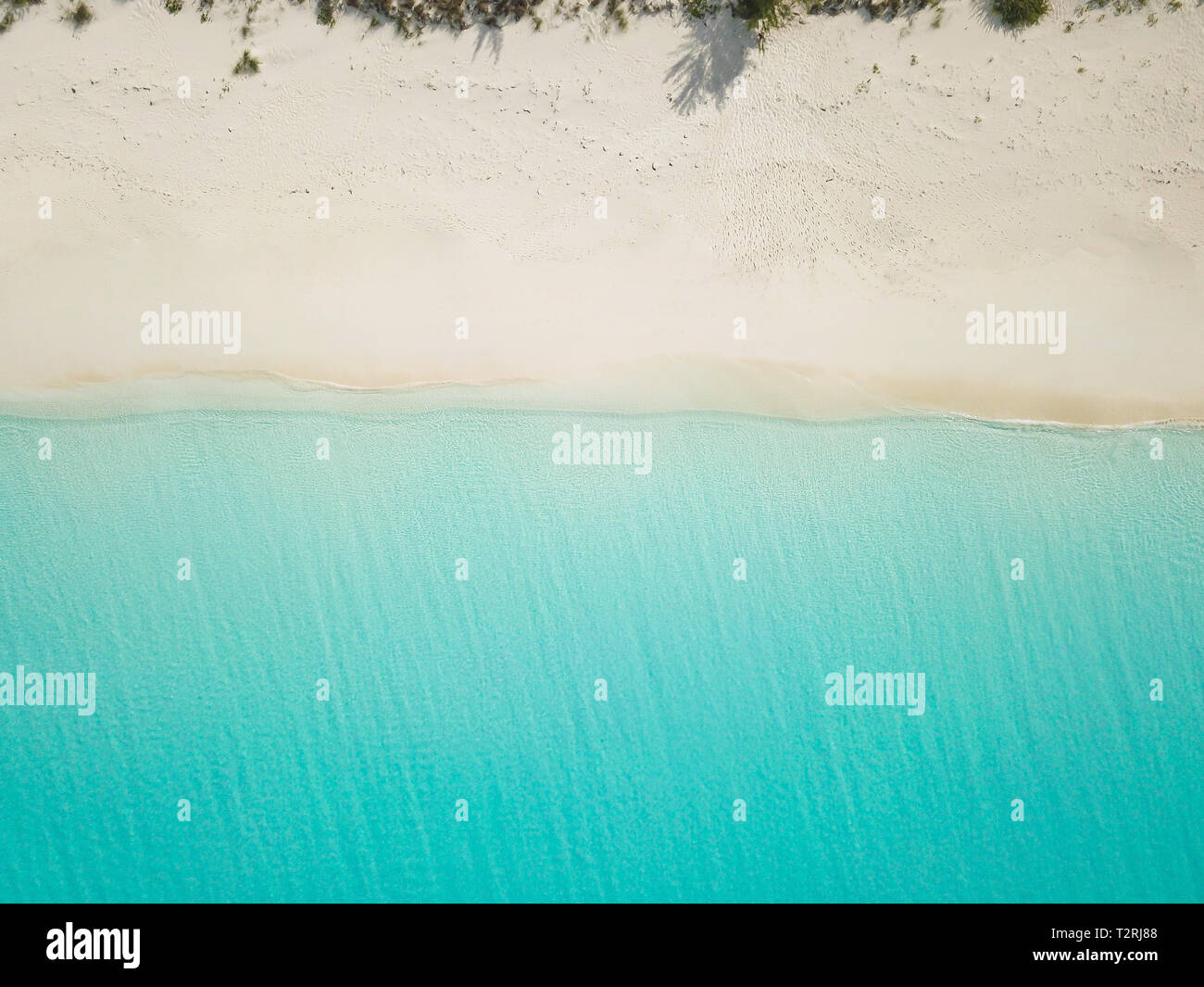 Aerial view of sandy beach. wallpaper Stock Photo - Alamy