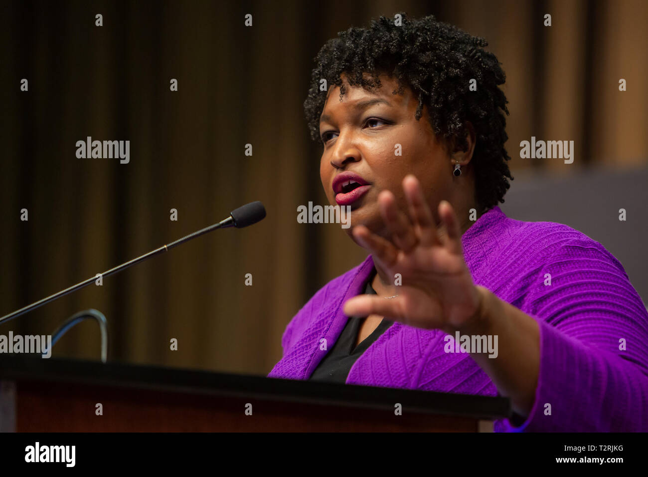 Stacey abrams voting rights hi-res stock photography and images - Alamy