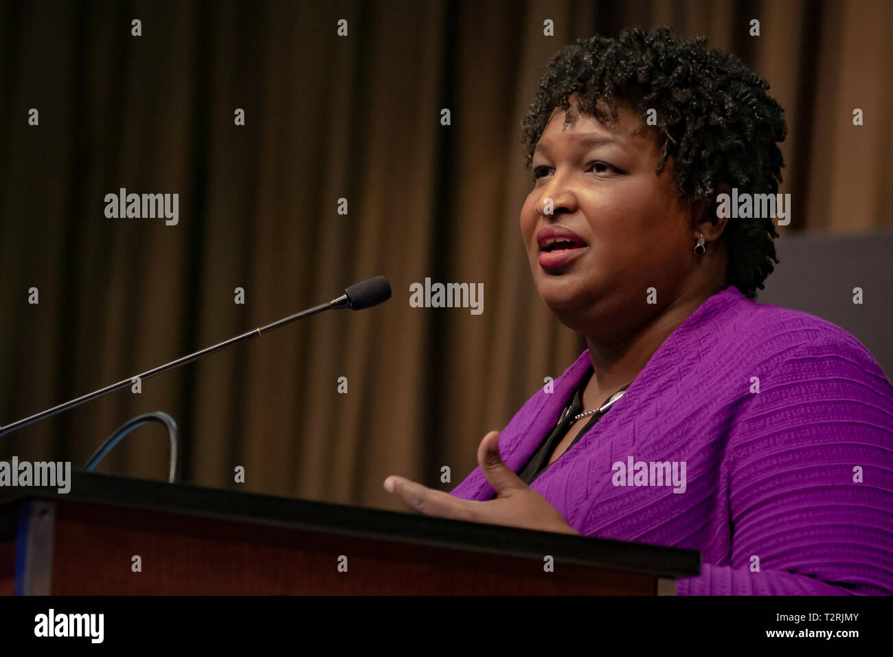 Stacey abrams voting rights hi-res stock photography and images - Alamy