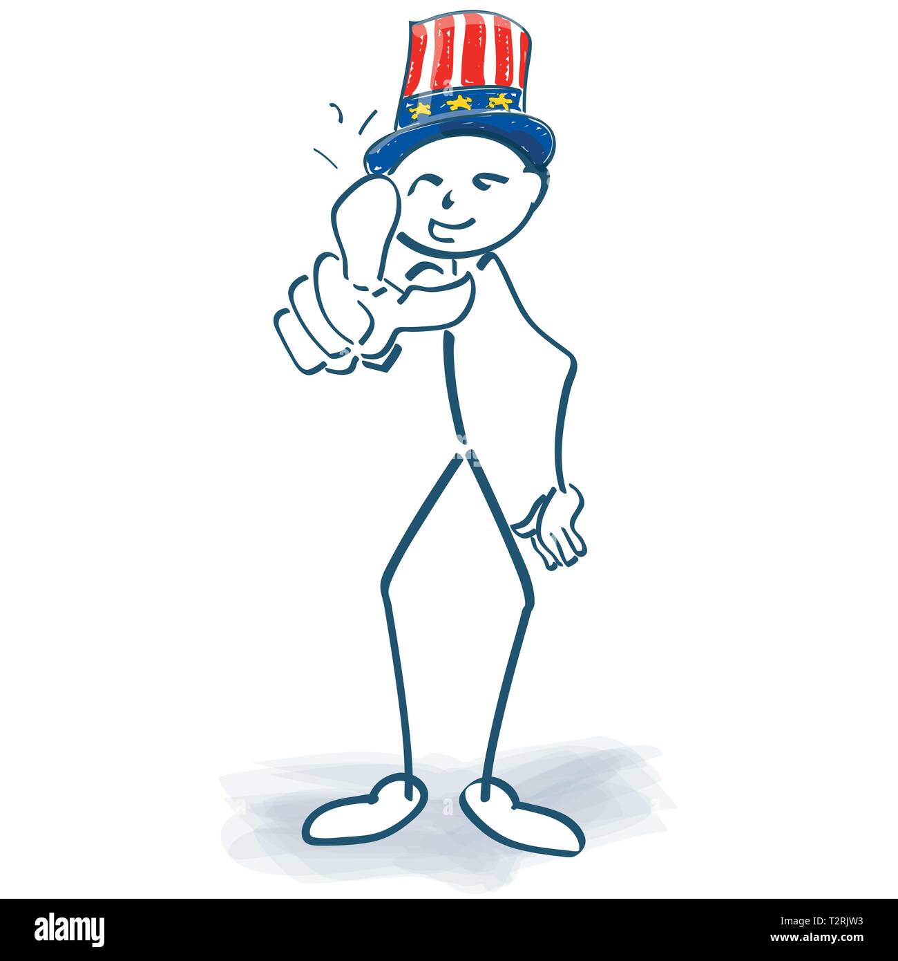 Uncle Sam Drawing