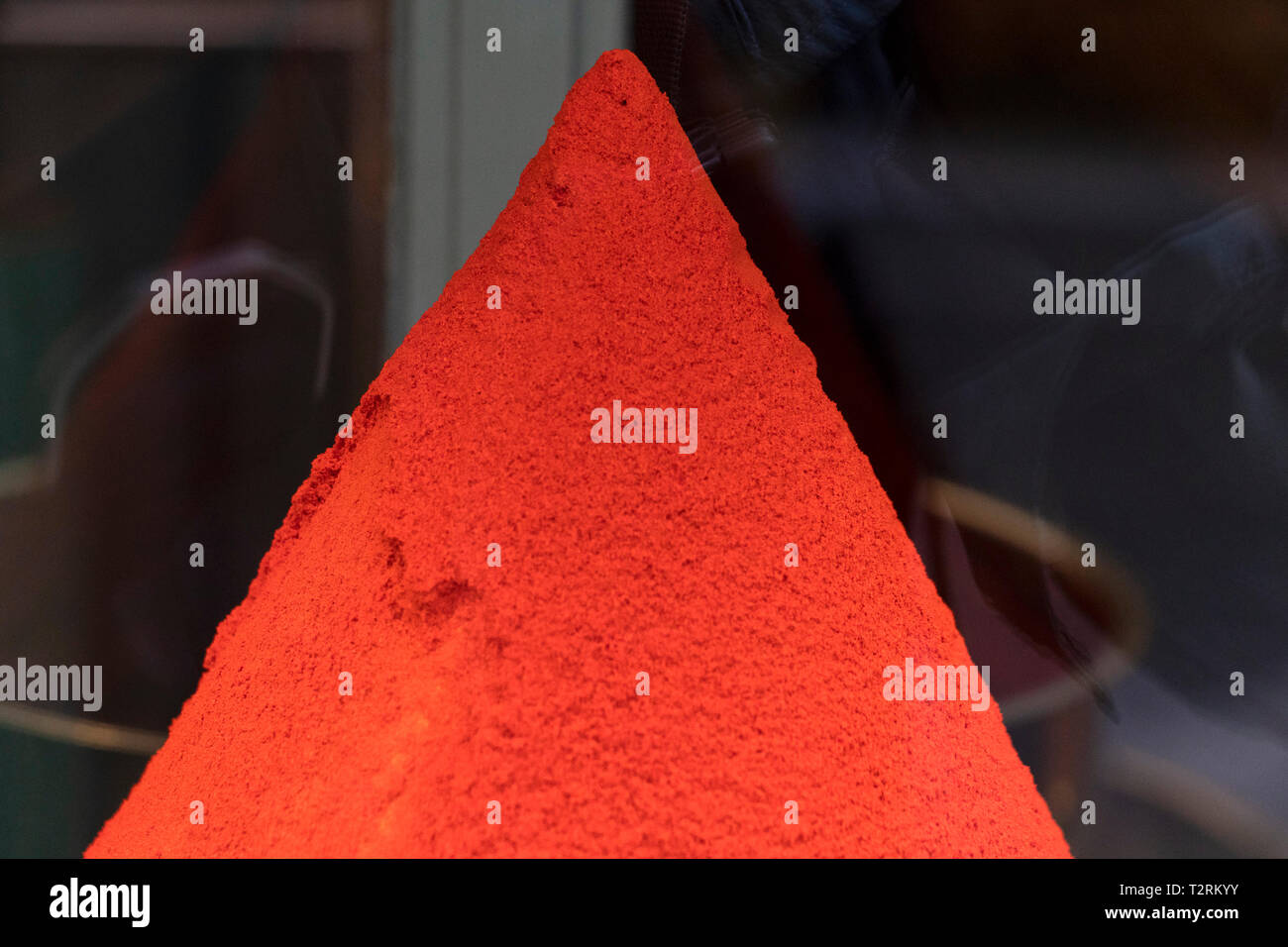 smoked Paprika powder close up detail Stock Photo - Alamy