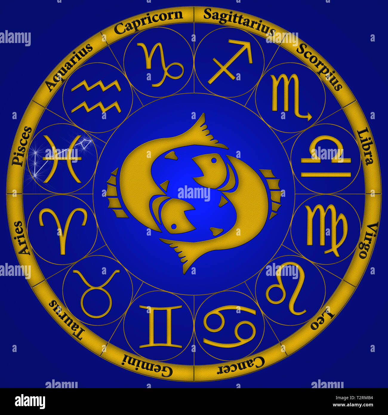 3d zodiac hi-res stock photography and images - Alamy