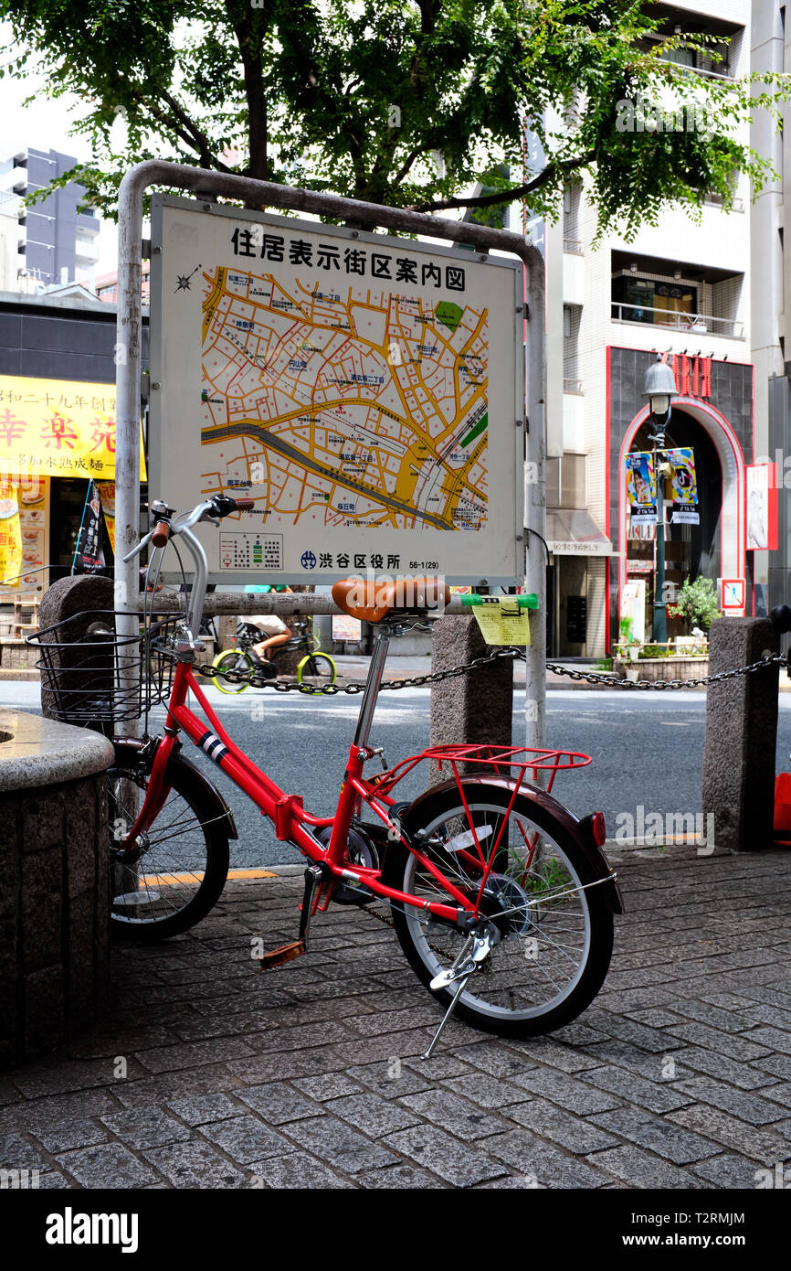Japan bike lane hi-res stock photography and images - Alamy