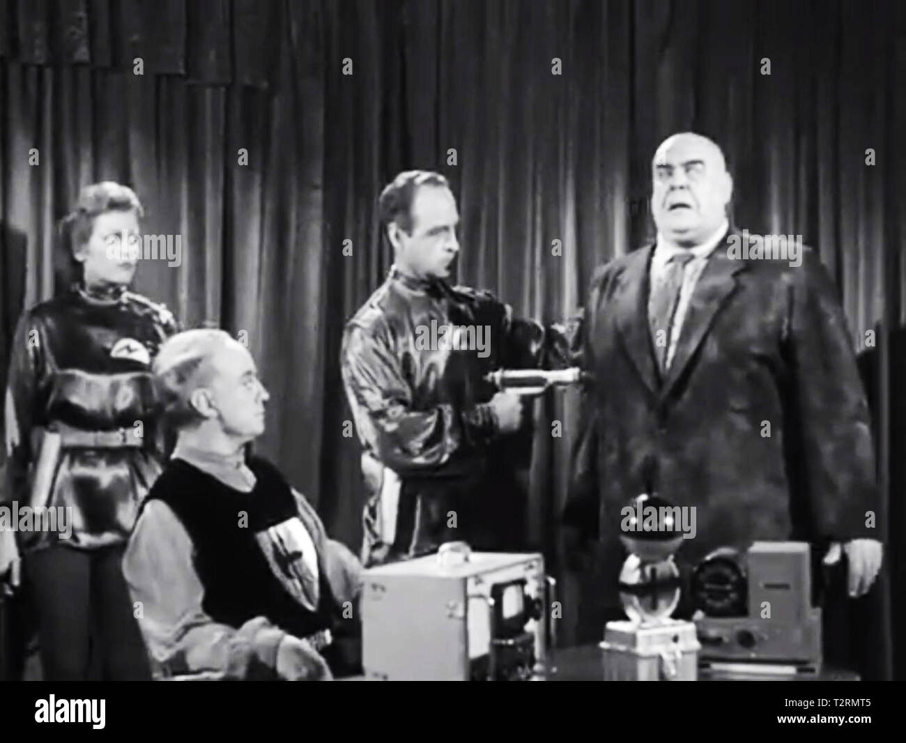 Tor Johnson in Plan 9 from Outer Space by Ed Wood Stock Photo - Alamy