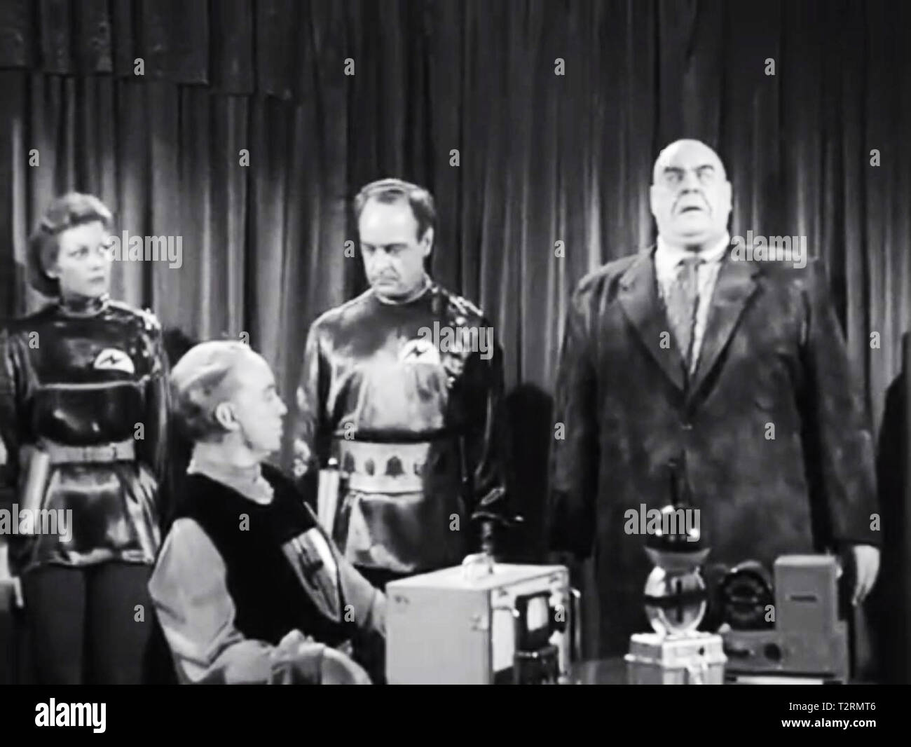 Tor Johnson in Plan 9 from Outer Space by Ed Wood Stock Photo - Alamy
