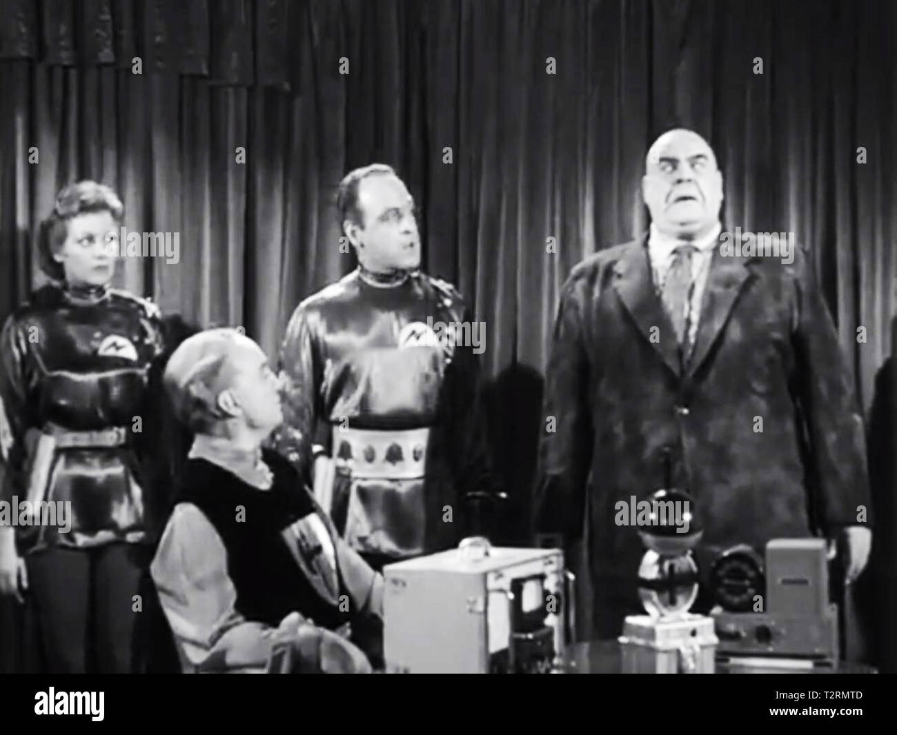 Tor Johnson in Plan 9 from Outer Space by Ed Wood Stock Photo - Alamy