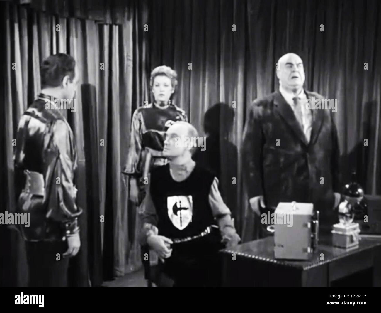 Tor Johnson in Plan 9 from Outer Space by Ed Wood Stock Photo - Alamy