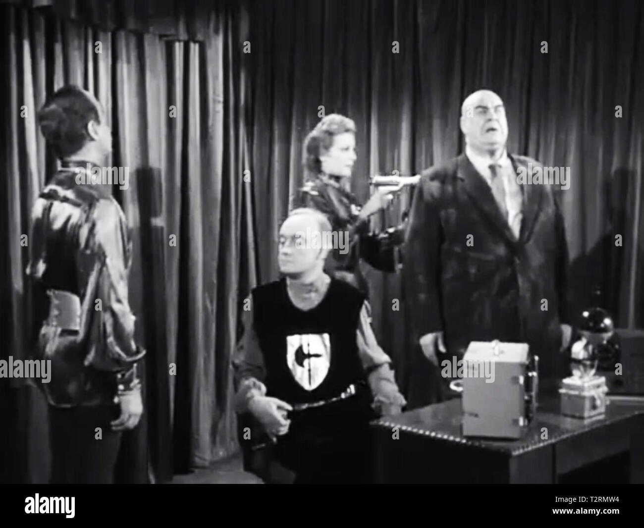 Tor Johnson in Plan 9 from Outer Space by Ed Wood Stock Photo - Alamy