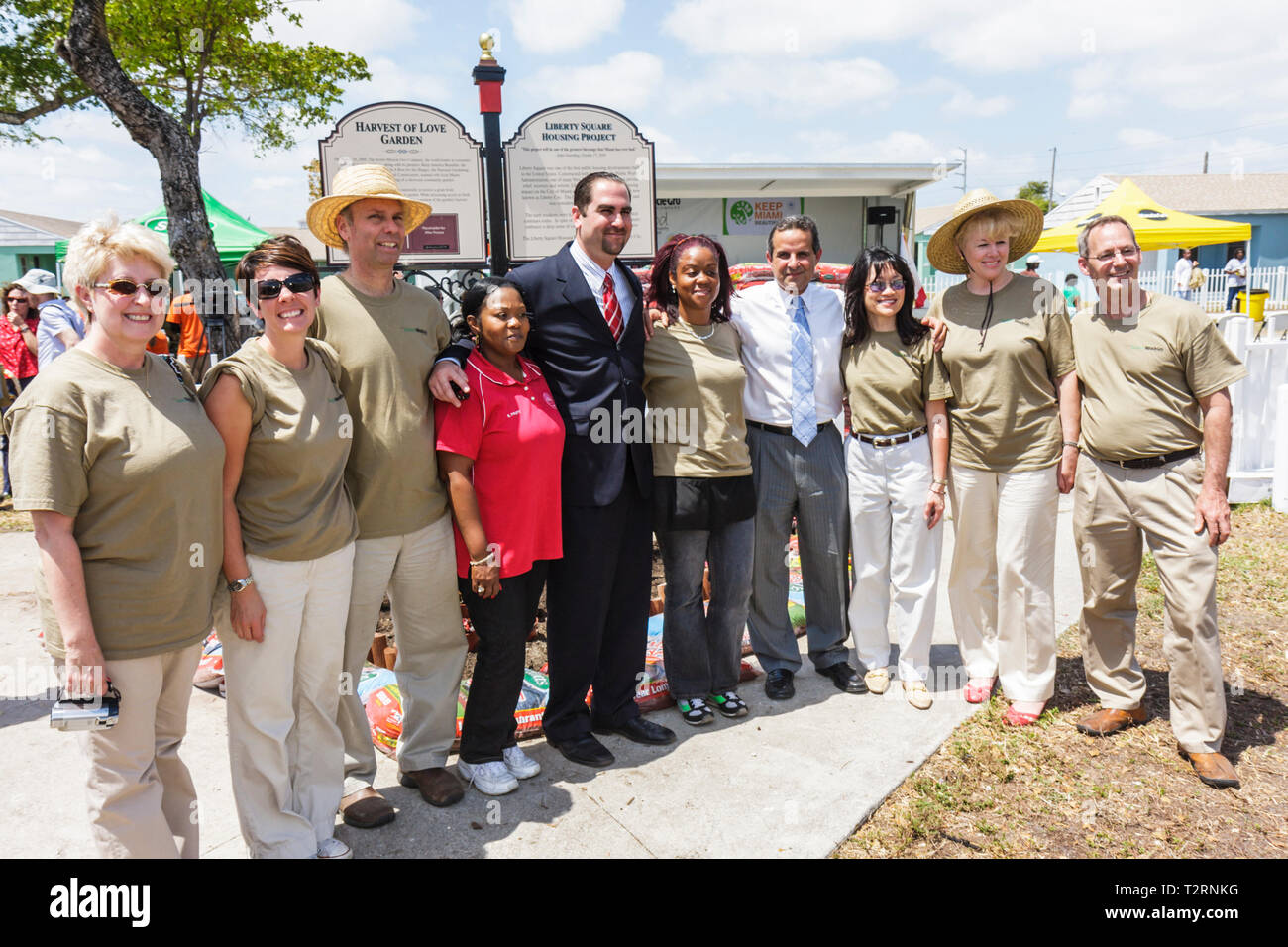 Miami Florida,Liberty City,Square,public housing,ceremony,dedication ...