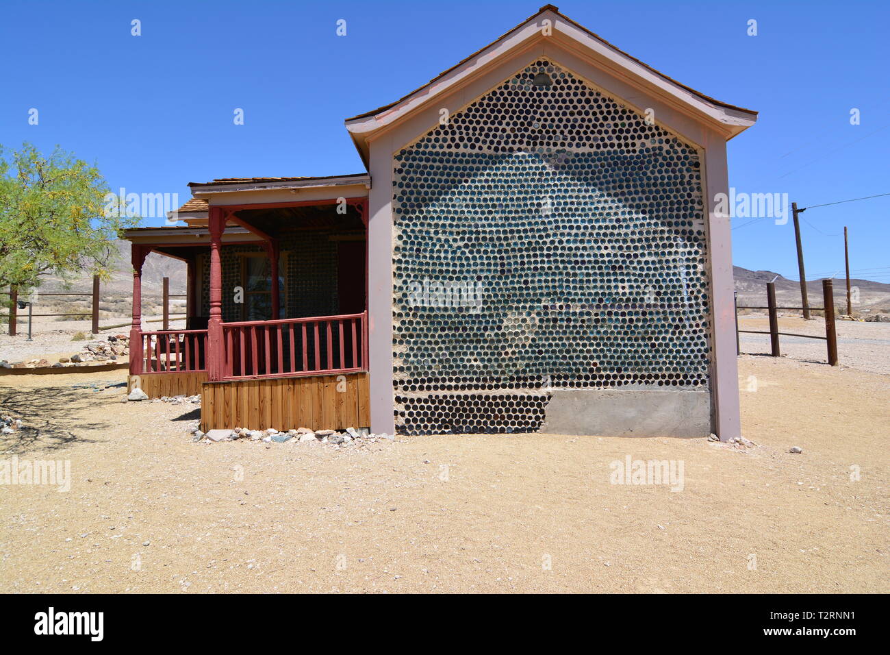 Rhyolite Ghost Town in Nevada Stock Photo - Alamy
