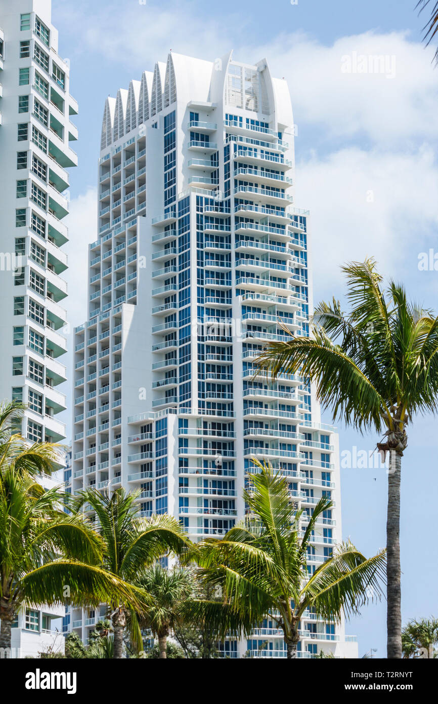 Miami Beach Florida,South Pointe Park,Point,high rise skyscraper ... Miami Beach Florida,South Pointe Park,Point,high rise skyscraper ...