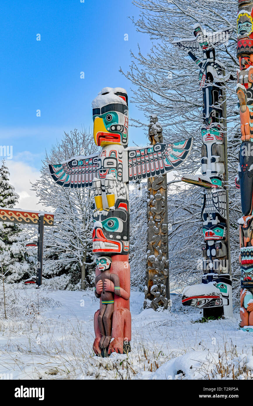Totem Snow High Resolution Stock Photography and Images - Alamy